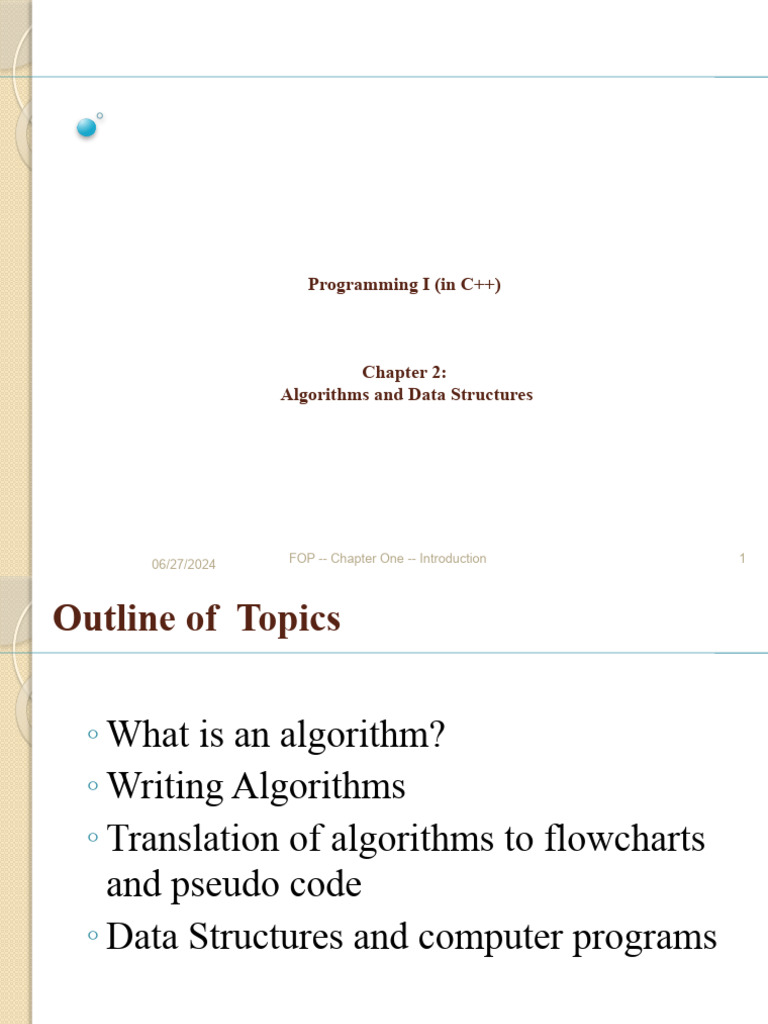 Chapter Two - Algorithms and Data Structures | PDF | Programming ... Chapter Two - Algorithms and Data Structures | PDF | Programming ...