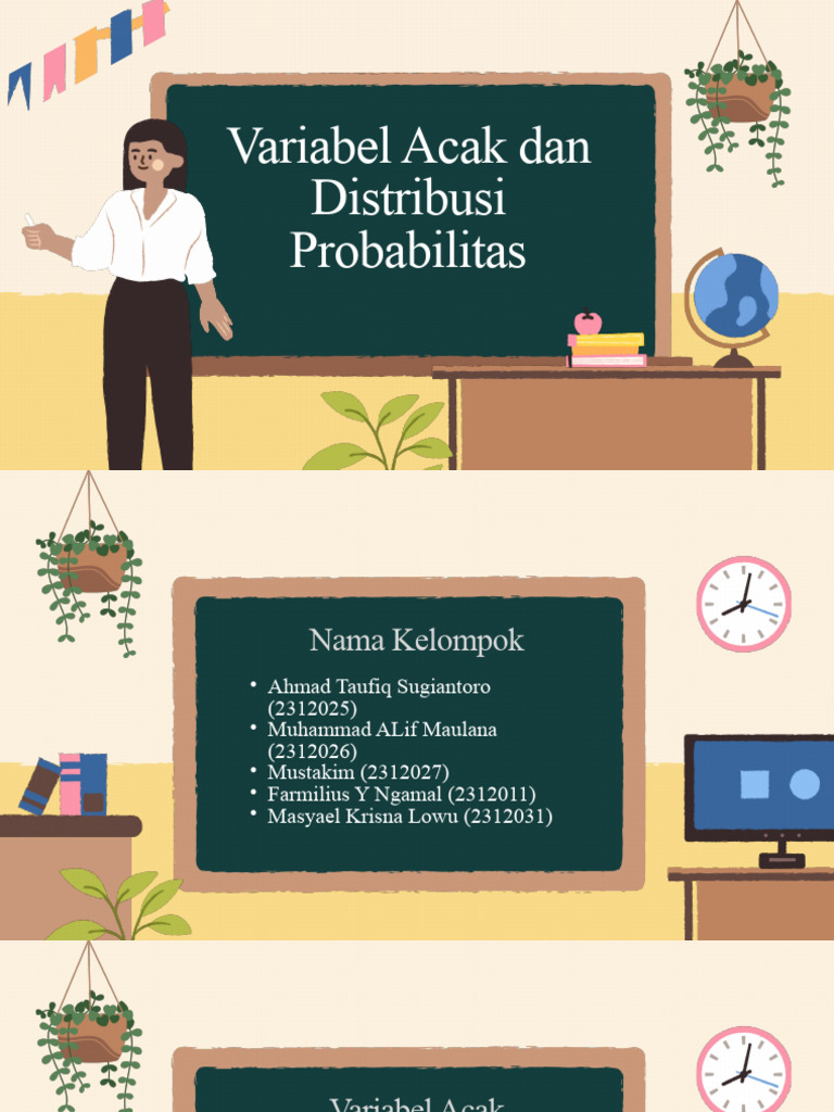 Variabel Acak Dan Distribusi Probabilitas | PDF | Sains & Matematika