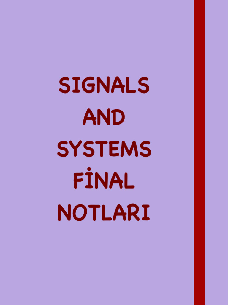 Signals And Systems Baims PDF Mathematical Analysis Harmonic Analysis