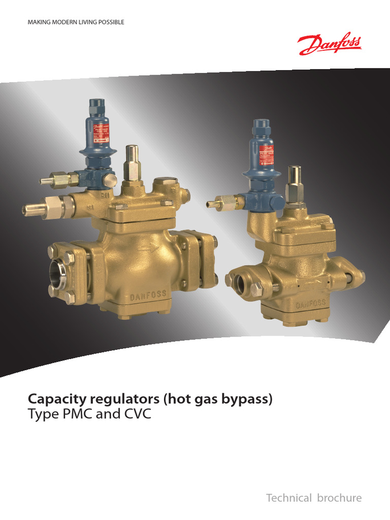 Capacity Regulators (Hot Gas Bypass) : Type PMC and CVC | PDF | Valve ...
