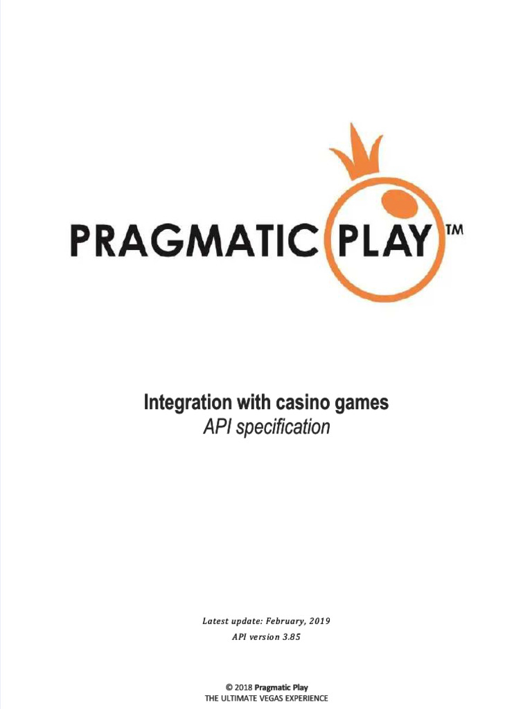 Pragmatic Integration Api Specification Old | Download Free PDF | Software Engineering | Computing