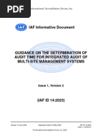 Iaf MD1 | PDF | Audit | Sampling (Statistics)