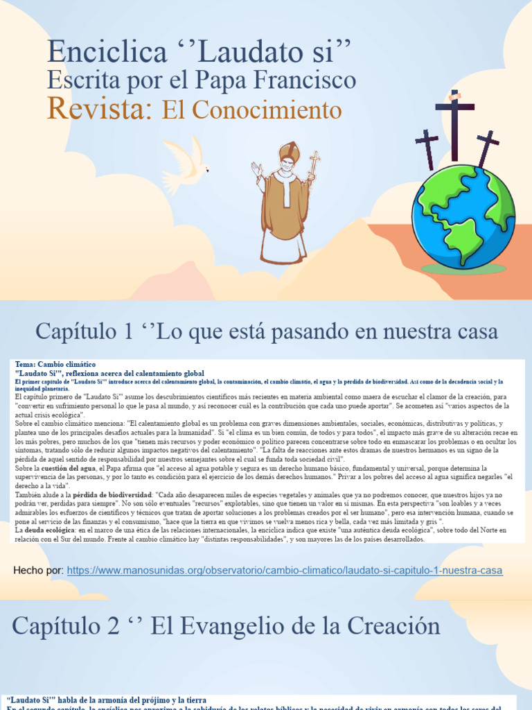 Encíclica Laudato Si | PDF | Biblia | Papa Francisco