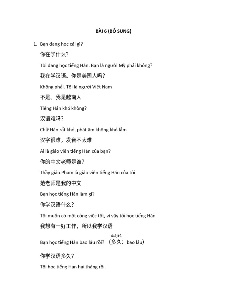 H10 - BÀI 6 (B Sung) | PDF