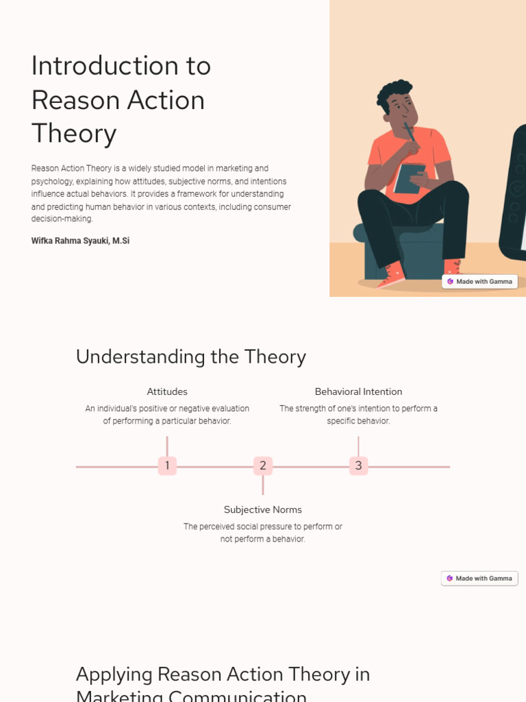 Introduction To Reason Action Theory | PDF | Attitude (Psychology ...