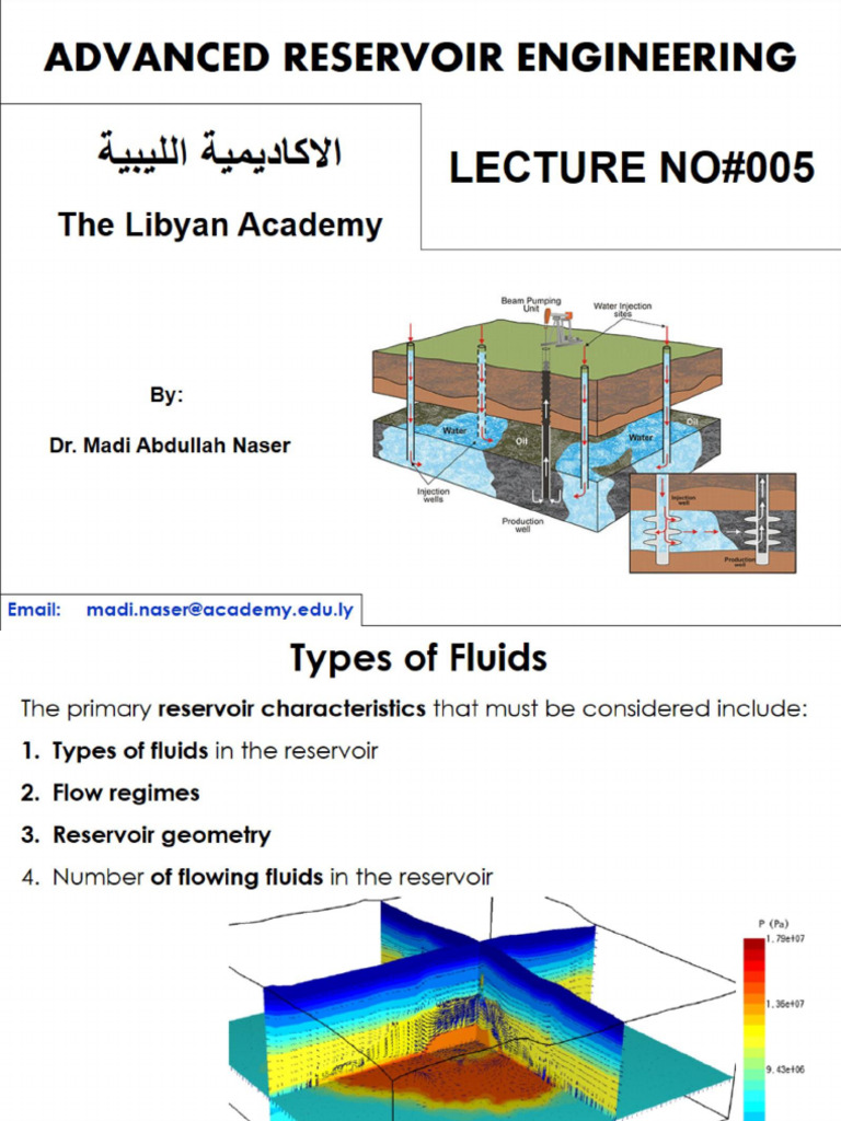 Advanced Reservoir Engineering - Assistant Prof Dr. Madi - Lecture ... Advanced Reservoir Engineering - Assistant Prof Dr. Madi - Lecture ...