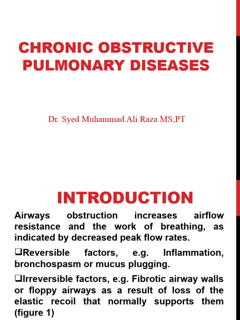 Copd | PDF | Chronic Obstructive Pulmonary Disease | Bronchitis
