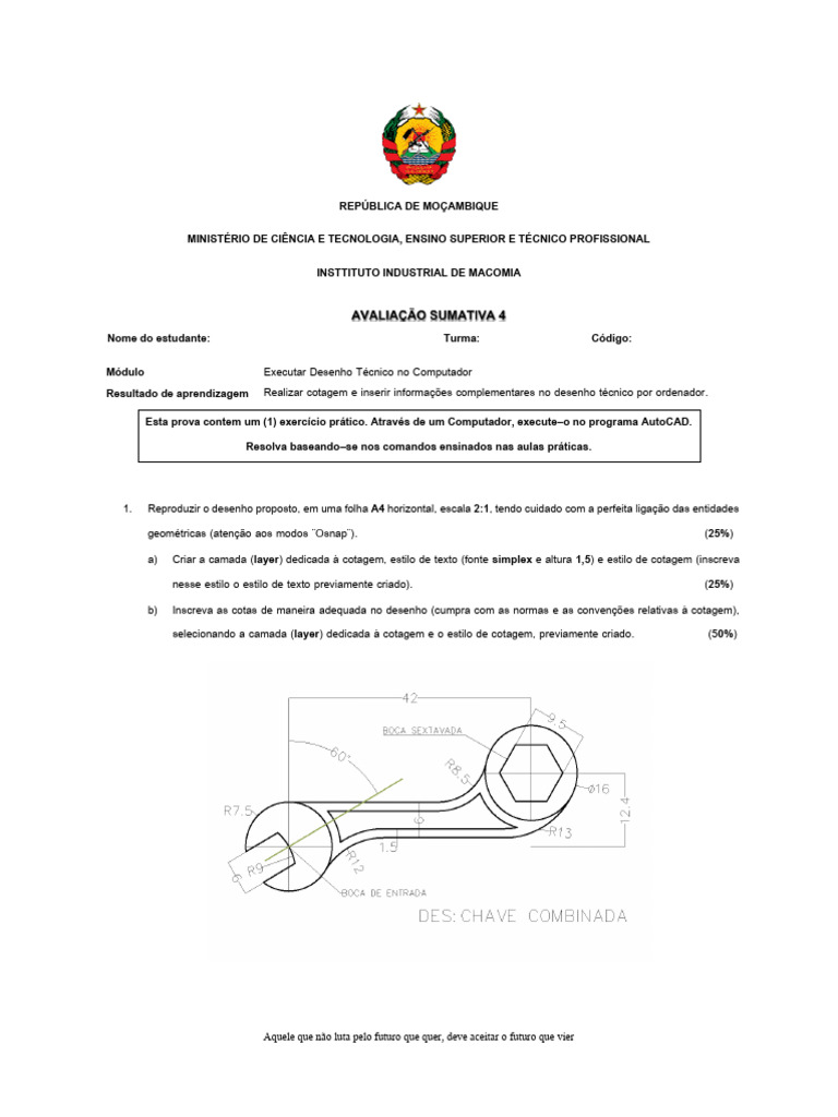 Exercicios Sobre Cota | PDF