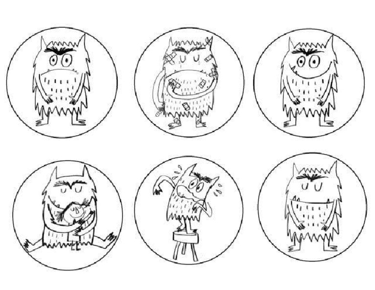Libro de Colorear de Las Emociones | PDF