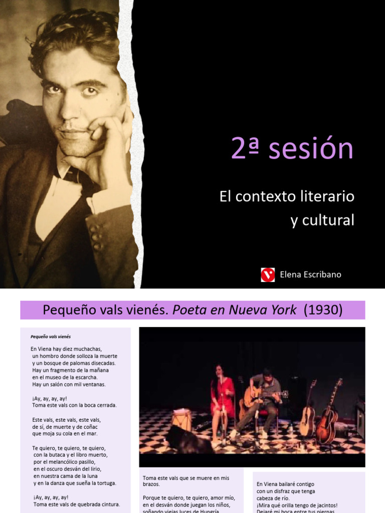 Curso_de_Federico_Garcia_Lorca-sesion_2 | Descargar gratis PDF | Poesía ...