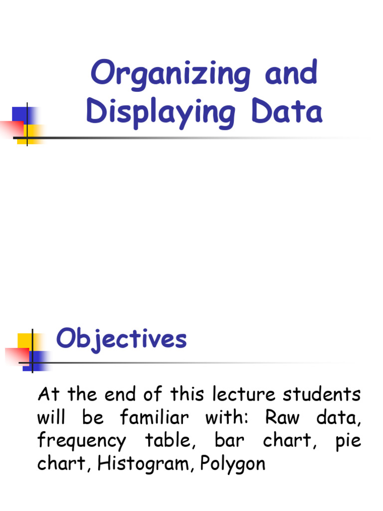 2-Organizing and Displaying Data | PDF | Histogram | Probability ...