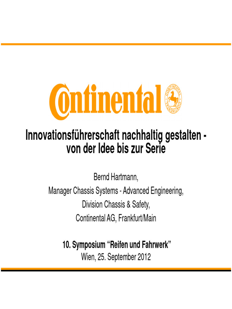 Continental Teves - Hartmann | PDF | Automotive Technologies | Vehicles