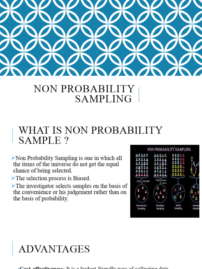 Non Probability Sample | PDF | Sampling (Statistics) | Research Methods