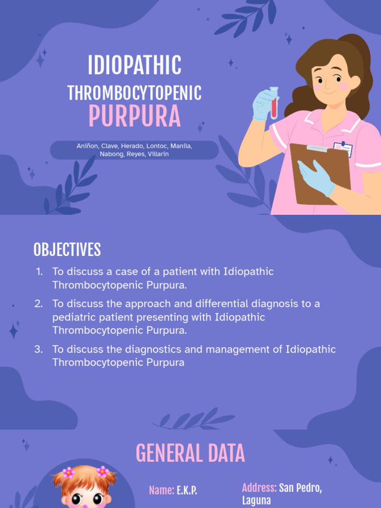 PEDIA CASE PRESENTATION | PDF | Clinical Medicine | Medical Specialties