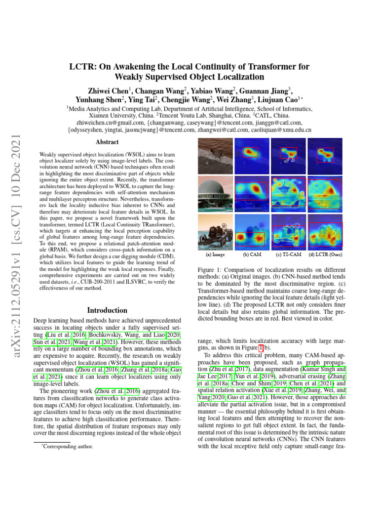 LCTR On Awakening the Local Continuity of Transformer for | Download Free PDF | Cognition ...