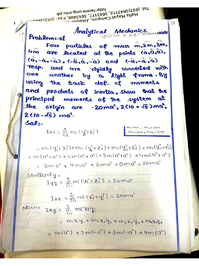 mech 3 part solution | PDF