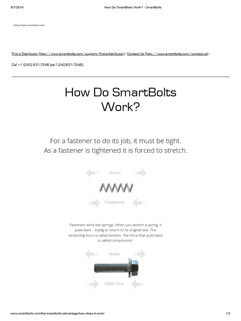 Smart Bolts | PDF | Mechanical Engineering