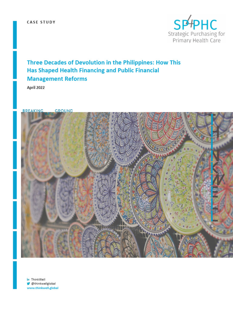Philippines Case Study April 2022 | PDF | Health Care | Universal ...