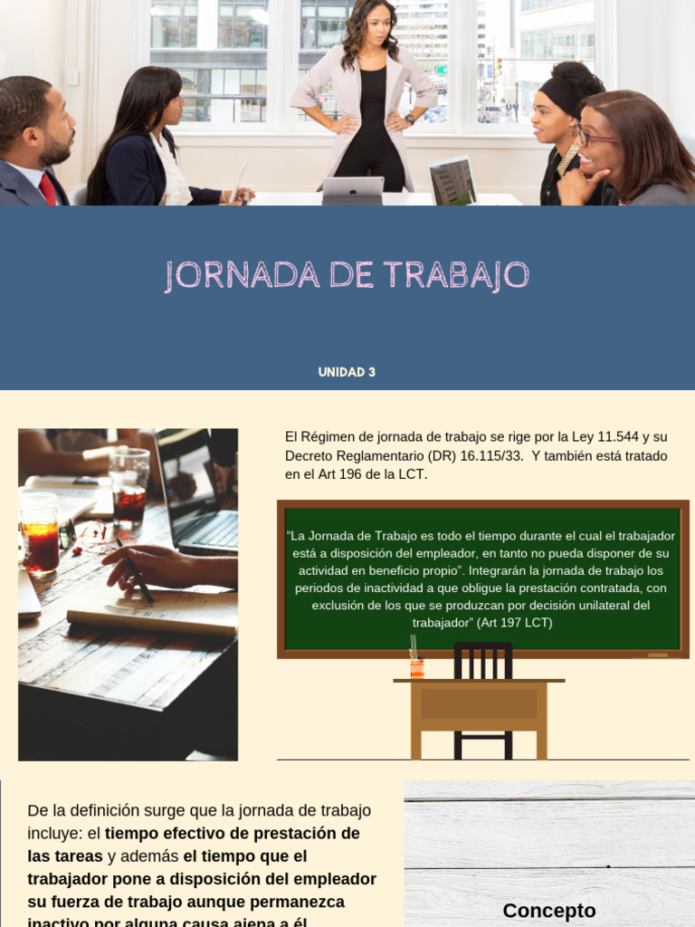 Régimen de Jornada Laboral | PDF | Tiempo de trabajo | Economias