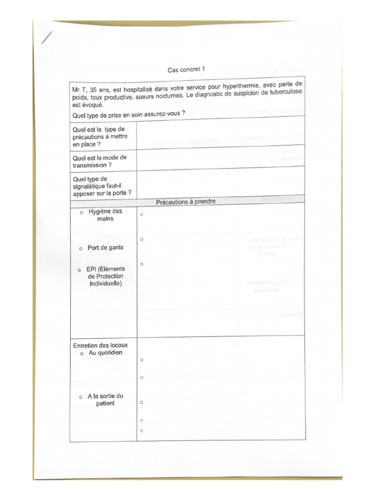 Cas Concret 1 | PDF