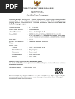 Contoh Surat Izin Usaha Perdagangan Siup | PDF