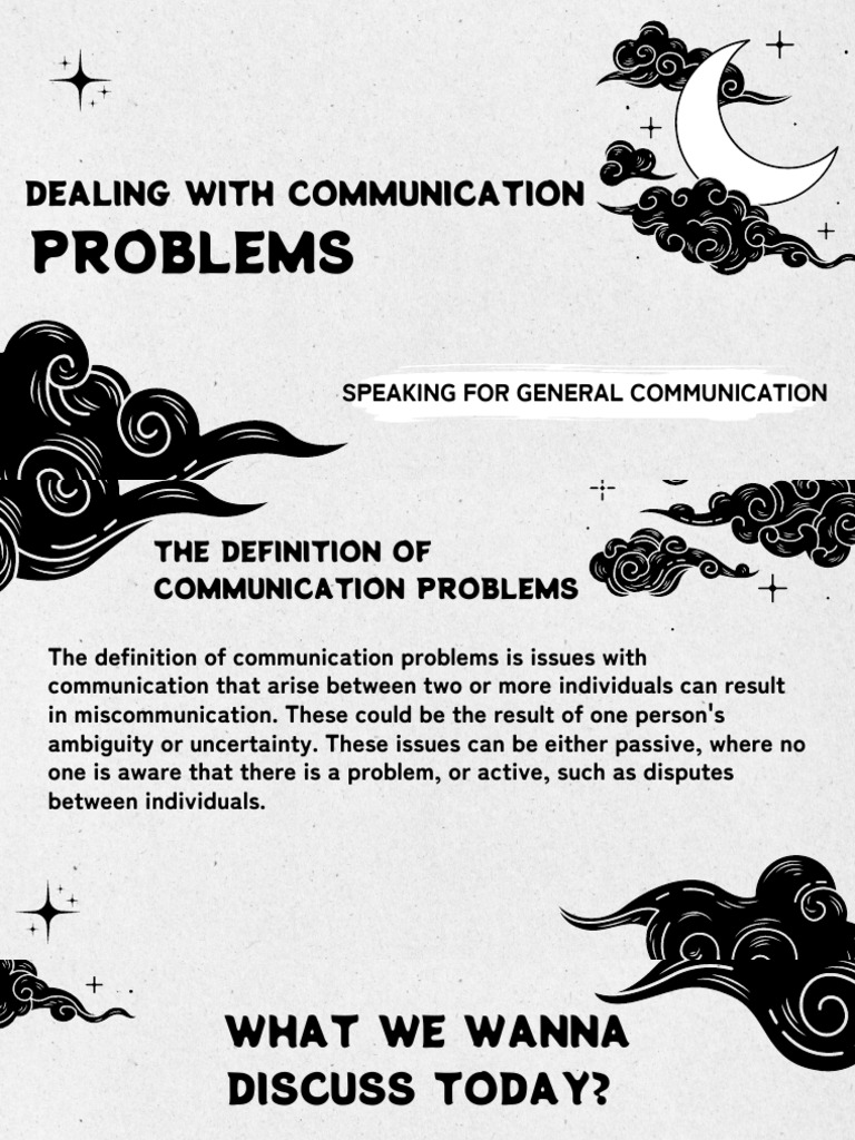 Dealing with Communication Problems | PDF | Conversation | Communication
