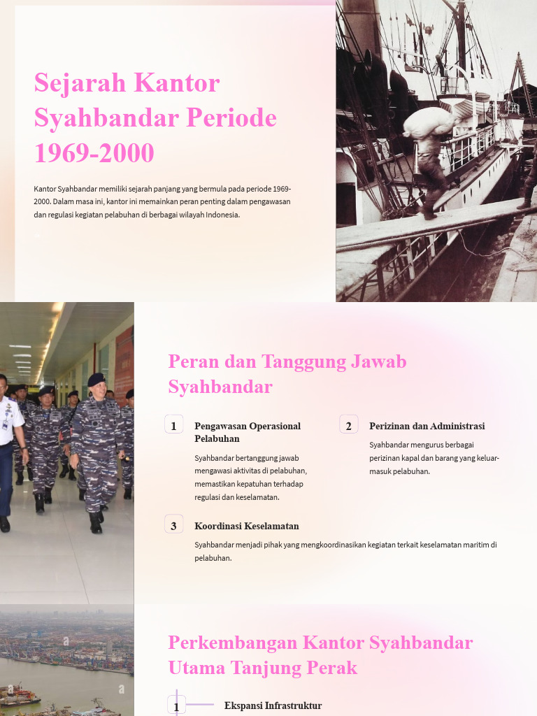 Sejarah dan Peran Kantor Syahbandar | PDF | Bisnis