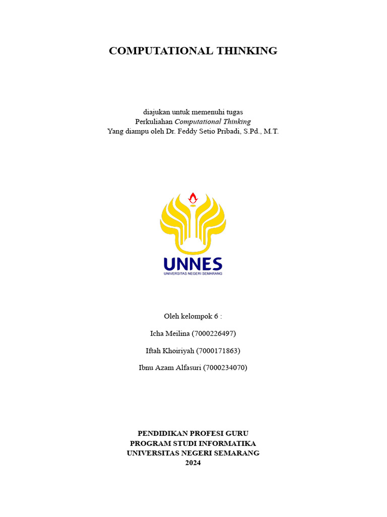 Kolaborasi CT Bebras | PDF