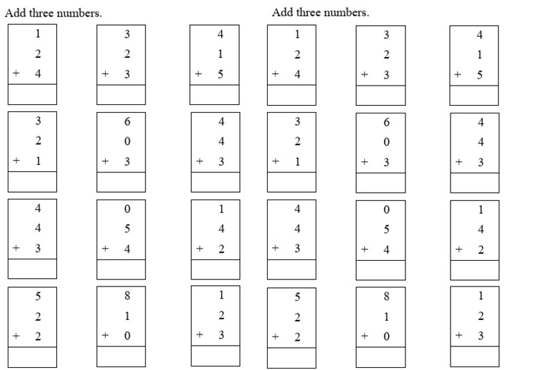 Add Three Numbers | PDF