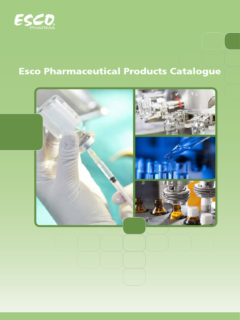 Esco Pharmaceutical Products Combined Brochure - A4 - LR-min | PDF