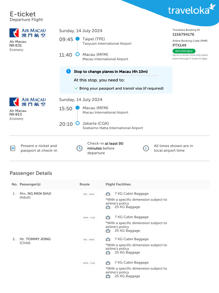Traveloka 1 | PDF | Airport | Aviation