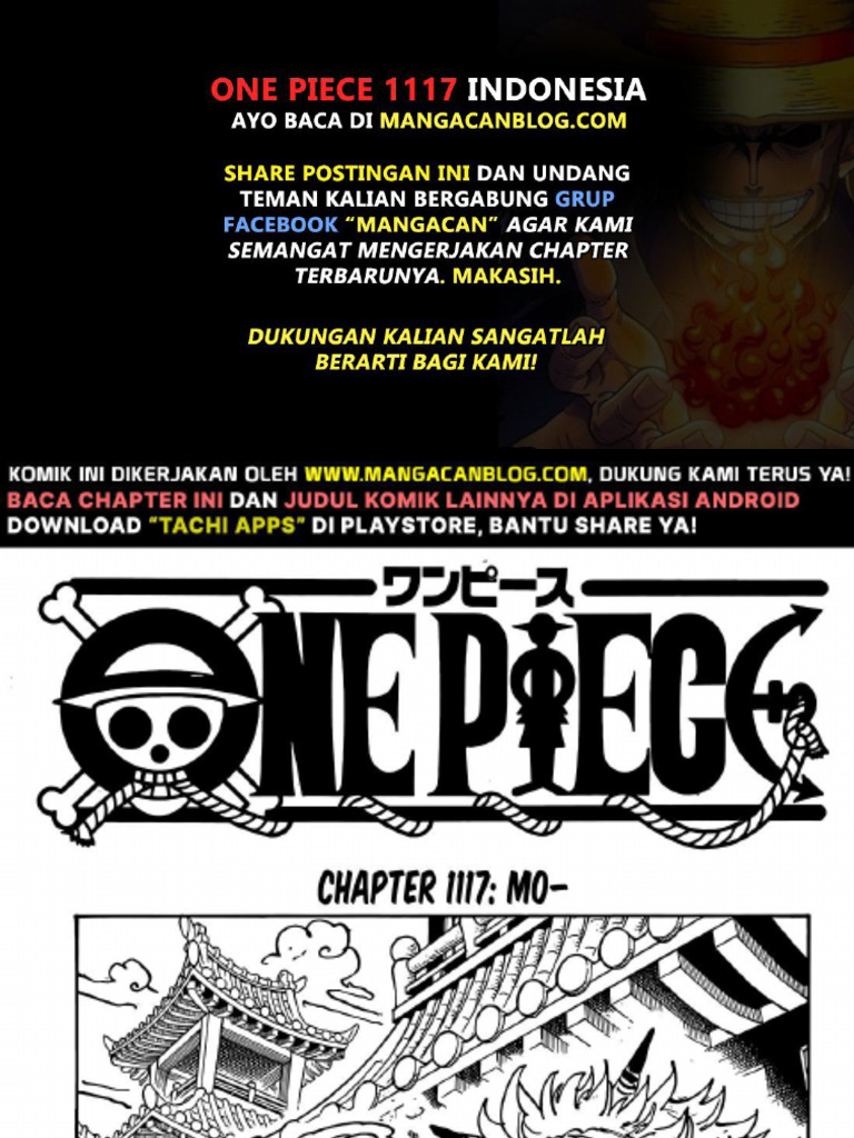 One Piece Chapter 1117 B Indonesia | PDF