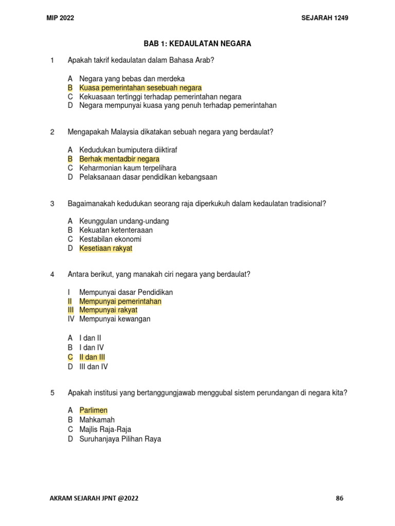 Sejarah Paper F5B1 | PDF