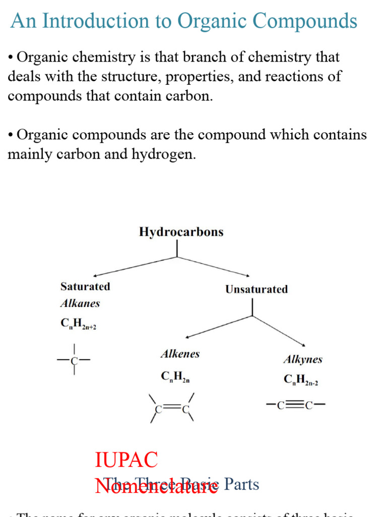 Presentation1 Pdf Alkane Organic Chemistry
