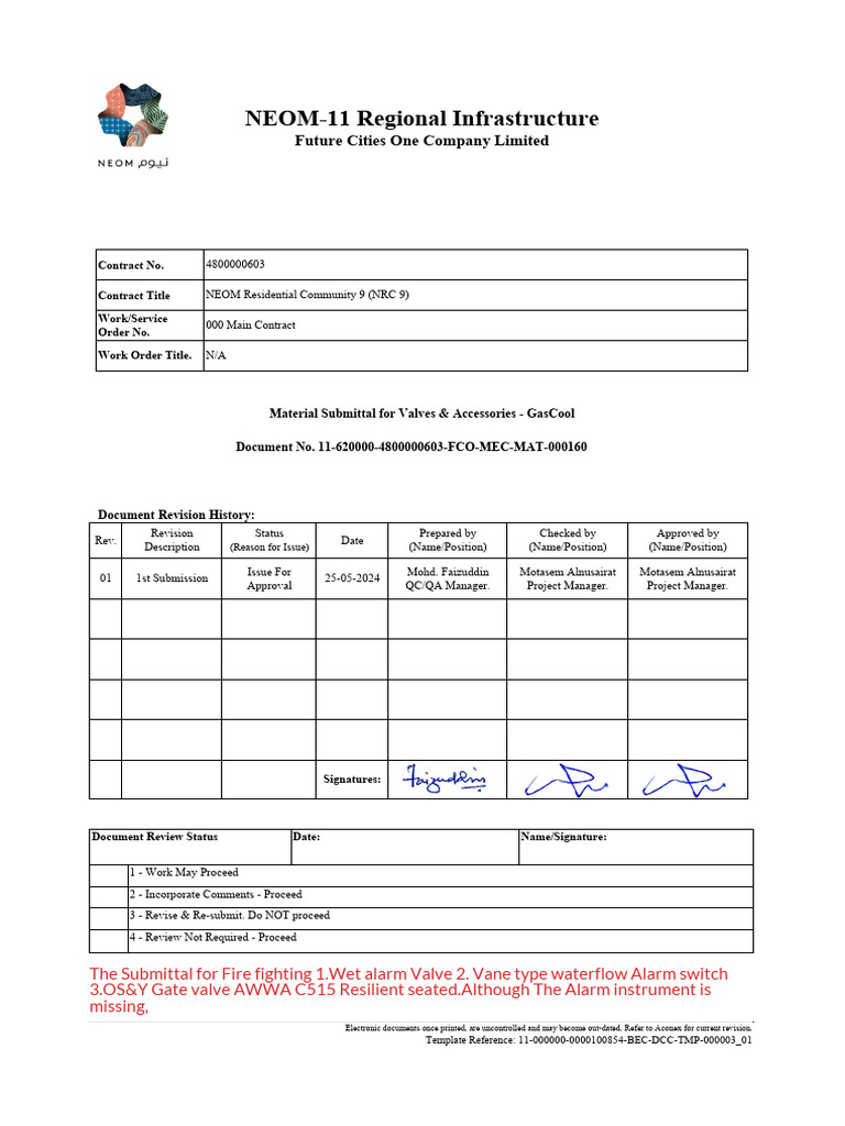 11 620000 4800000603 Fco Mec Mat 000160 - 01 | PDF | Screw | Fire Sprinkler System