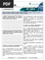 Atividades 6 Ano Esfera Da Terra 2024 | PDF | Atmosfera | Terra