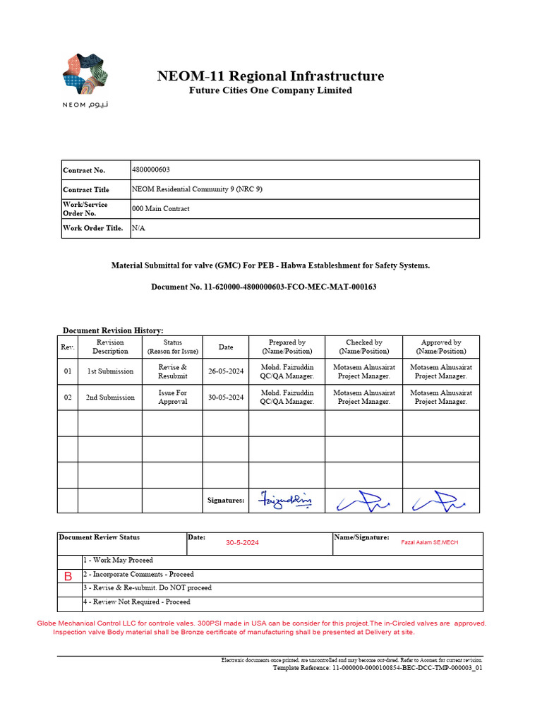 11 620000 4800000603 Fco Mec Mat 000163 - 02 | PDF | Valve | Fire Sprinkler System