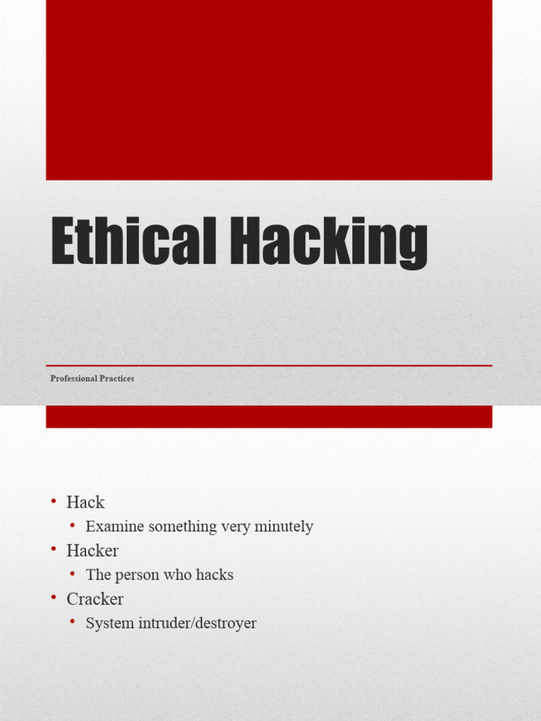 17-Ethical Hacking (Hackers & Types of Hackers) | PDF | Security Hacker | Computing