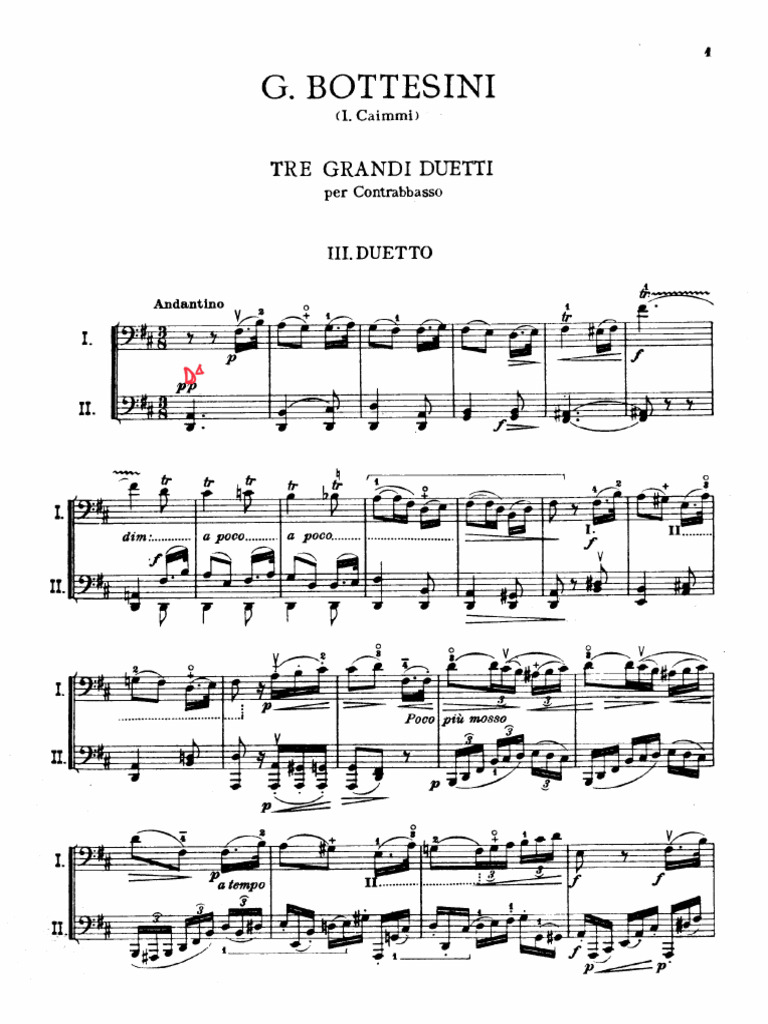 IMSLP476972 PMLP773882 Bottesini Duetto 3 | PDF
