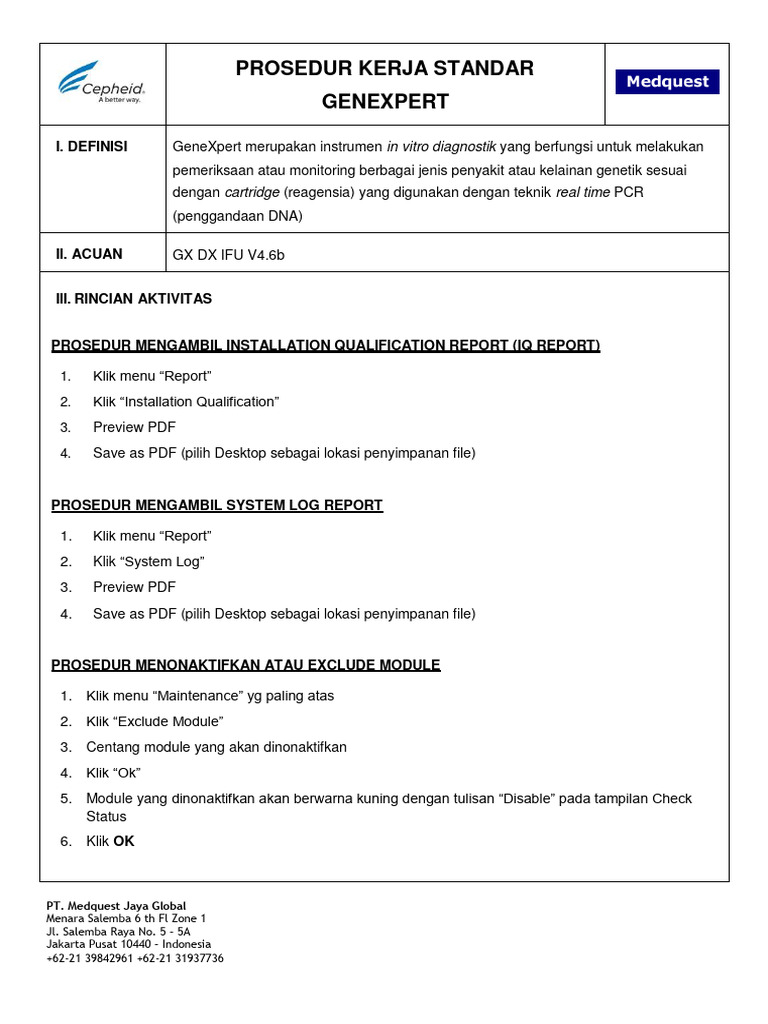SOP Troubleshooting | PDF