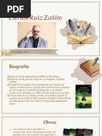 La Sombra Del Viento Carlos Ruiz Zafón | PDF