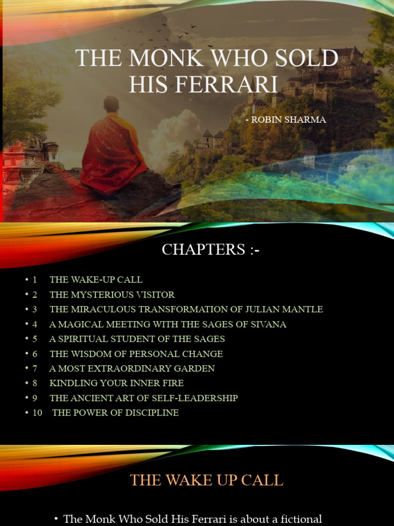 Insights from The Monk Who Sold His Ferrari | PDF | Disciplines