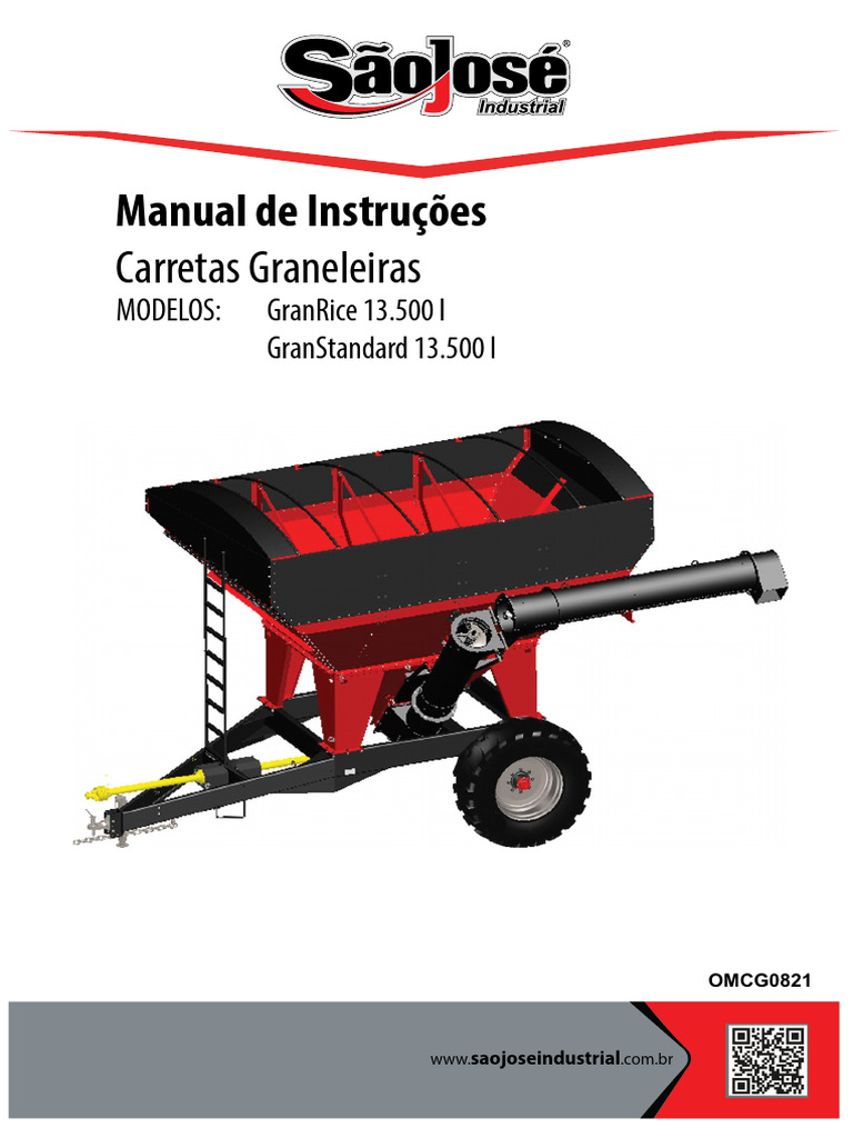 Manual de Instruções Carreta Graneleira | PDF | Trator | Eixo Manual de Instruções Carreta Graneleira | PDF | Trator | Eixo