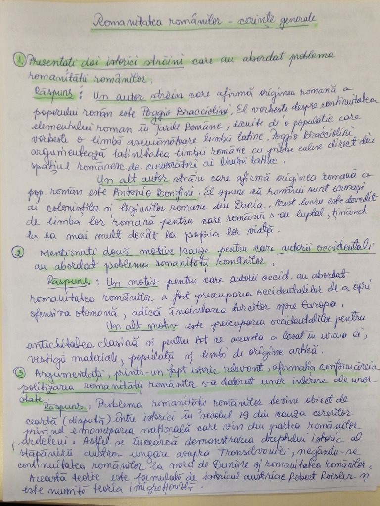 Romanitatea Românilor | PDF