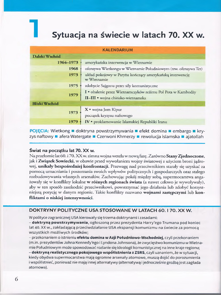 Sytuacja Na Swiecie W Latach 70 XXW | PDF