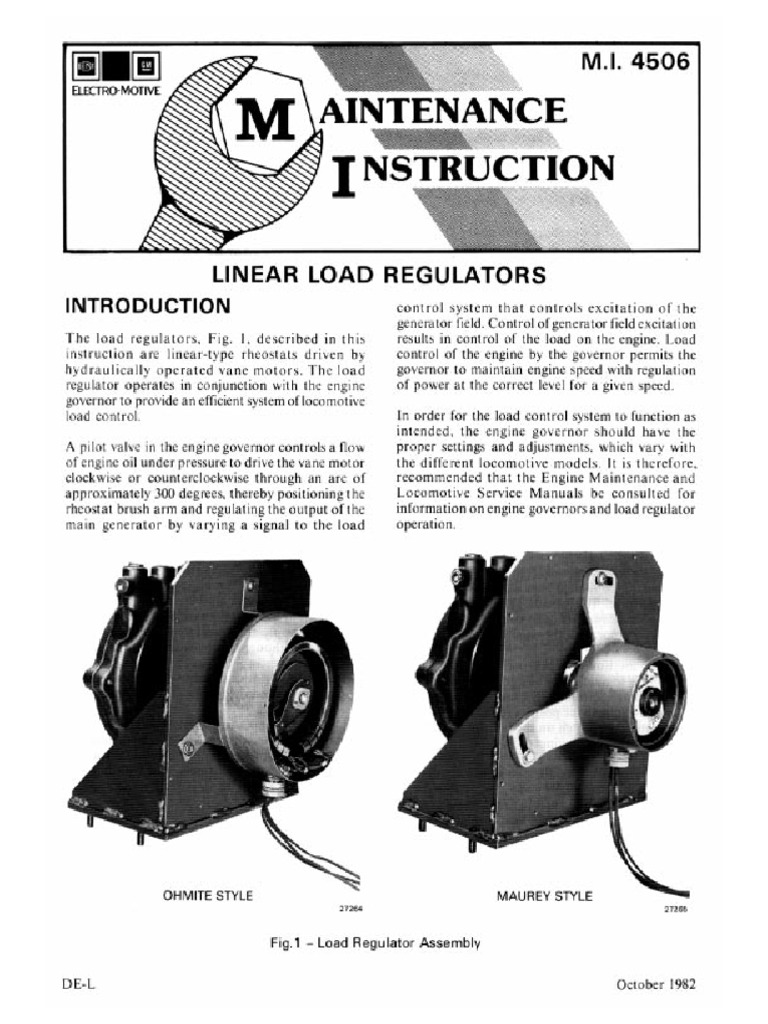 MI 4506 - Linear load regulators | PDF
