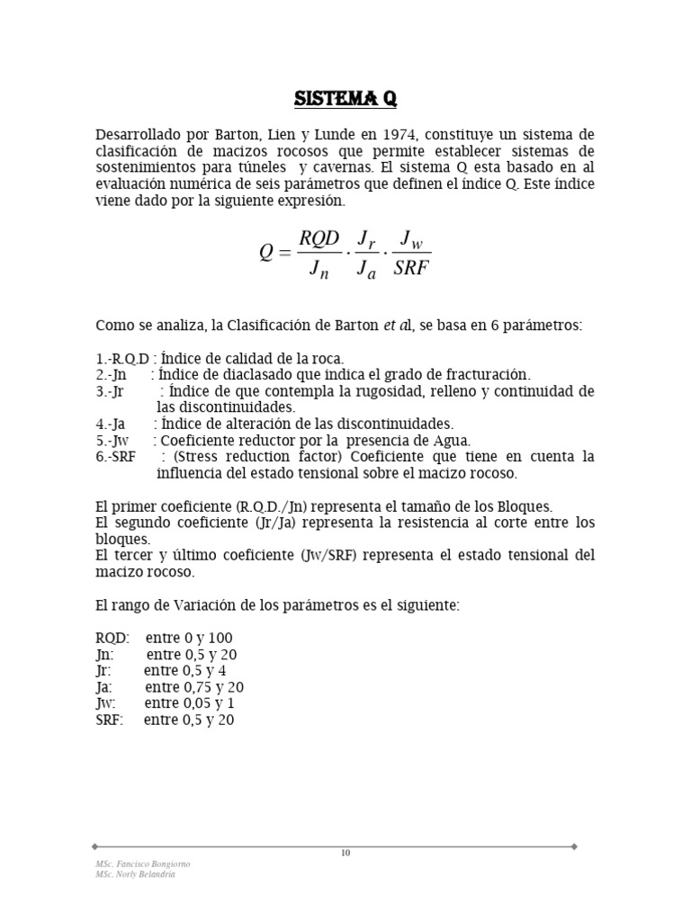 Q - Barton | PDF | Arcilla | Materiales