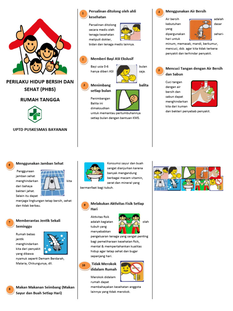 23 Leaflet PHBS RT Acc Byn | PDF