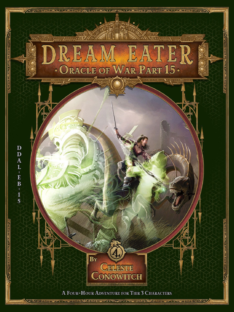 DDAL EB 15 Dream Eater | PDF | Dungeons & Dragons