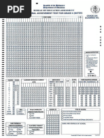NAT Grade 6 Answer Sheet | PDF